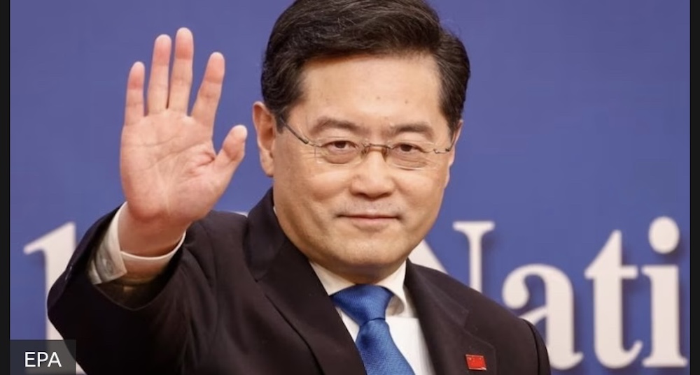 Chinese foreign minister Qin Gang’s prolonged absence spark ...