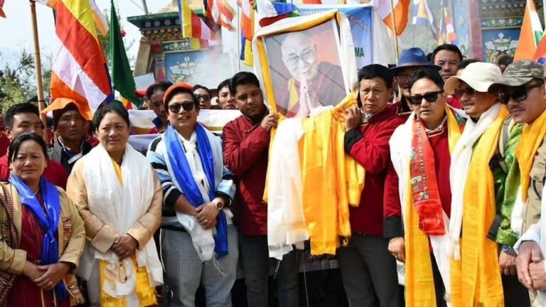 Dalai Lama “moved” as march retrace his historic escape route from ...